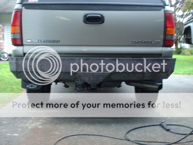 02 silverado rear bumper prototype | Pirate 4x4